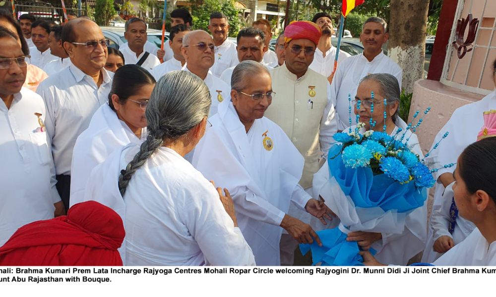 Silver Jubilee of 50 Brahma Kumars & Kumaris Celebrated & Joint Chief ...